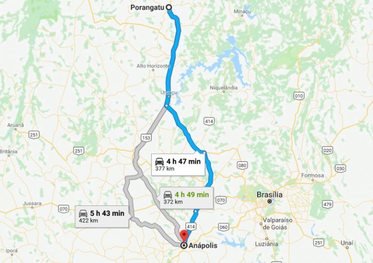 Trânsito Agora na Rodovia Belém Brasília BR 414 - Rodovias.net.br